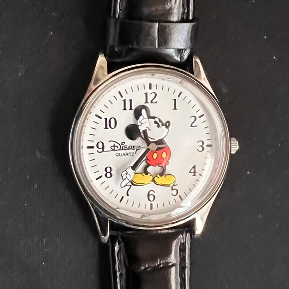 Disney | Accessories | Disney Time Works Mickey Mouse Quartz Watch ...